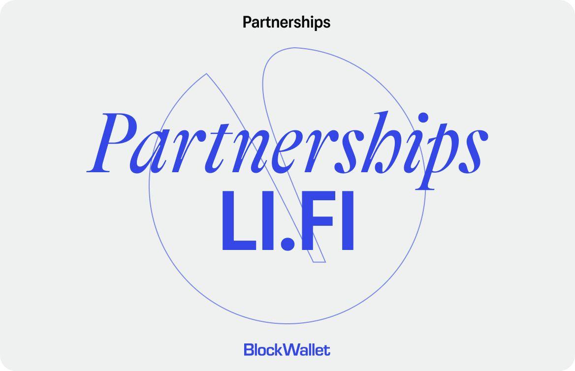 BlockWallet Partners With LI.FI | BlockWallet